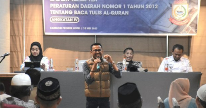Sahruddin Said Sosialisasikan Perda Baca Tulis Alquran, Ini Pesannya ...