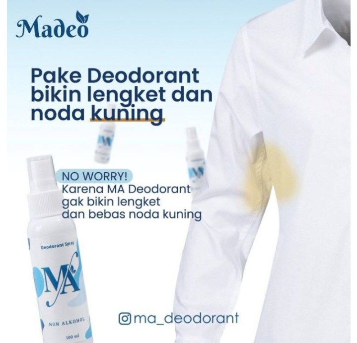 Madeo Produk Unggulan PT. Hanif Jaya Abadi Hilangkan Bau Badan dan ...