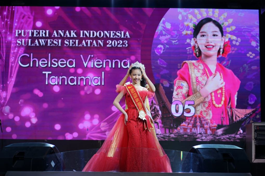 Chelsea Vienna Tanamal Wakili Sulsel ke Ajang Pemilihan Puteri Anak ...