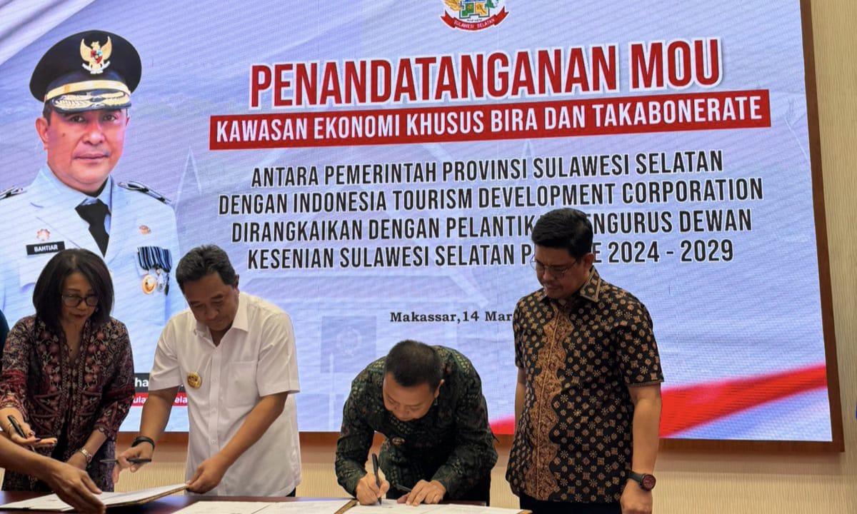 Bupati Selayar Teken Mou Dengan Pemprov Sulsel dan ITDC Percepatan KEK ...