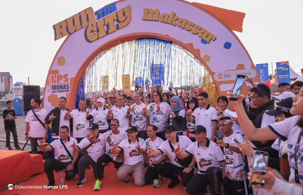 Run the City Makassar Rangkaian LPS Monas Half Marathon 2024: Hadirkan Pengalaman Lari di Tengah ...