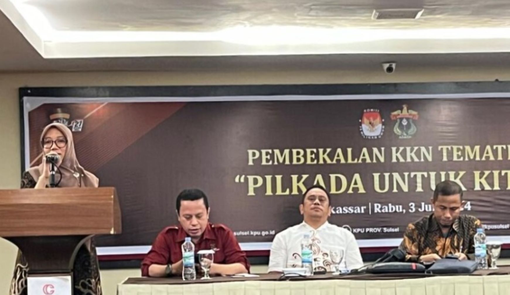 KPU Sulsel Bekali Mahasiswa KKN Tematik Unhas tentang Pilkada 2024 ...